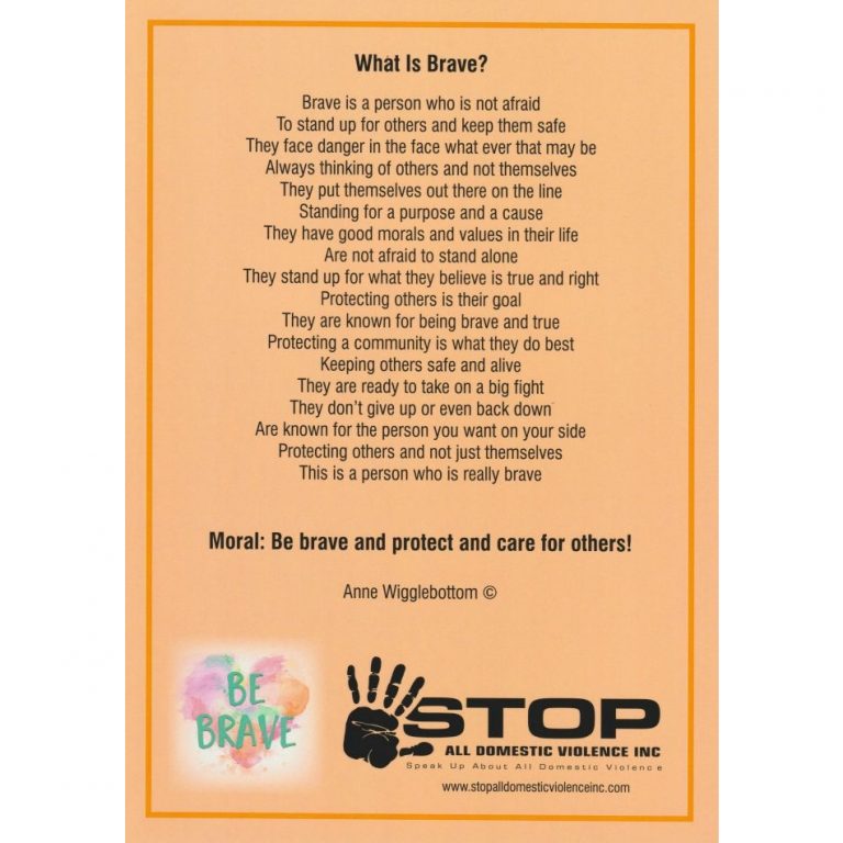 What is Integrity - Poem - Stop All Domestic Violence Inc.